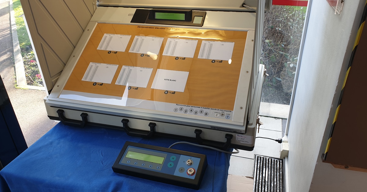 Machines à voter : comment voter à Rosny ? - Rosny-sous-Bois