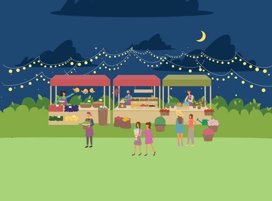 Marché nocturne - 2e édition - Rosny-sous-Bois